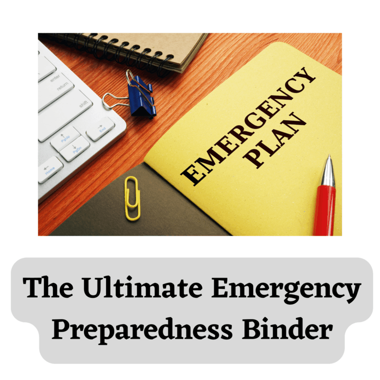 The Ultimate Emergency Preparedness Binder - Rogue Preparedness